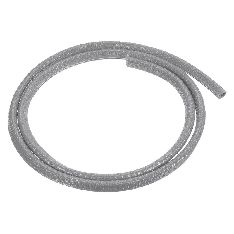 PATIKIL 1mx6mmx8mm Edge Rubber Gasket Corner Protector Edge Guard Metal ...