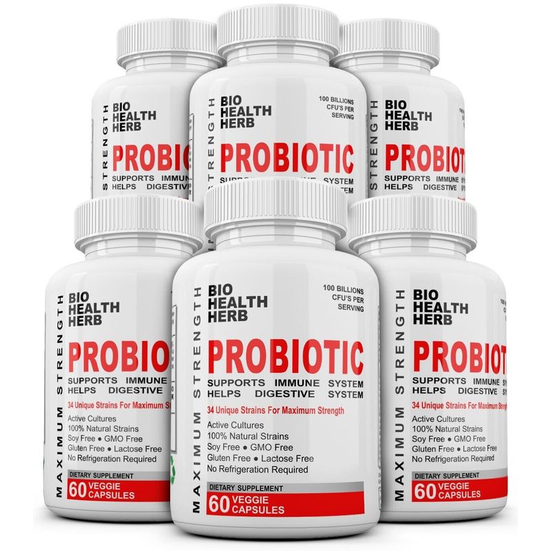 ULTRA PROBIOTIC 100 Billion CFUs 360 capsule NOW ULTIMATE FLORA PRIMAL ...