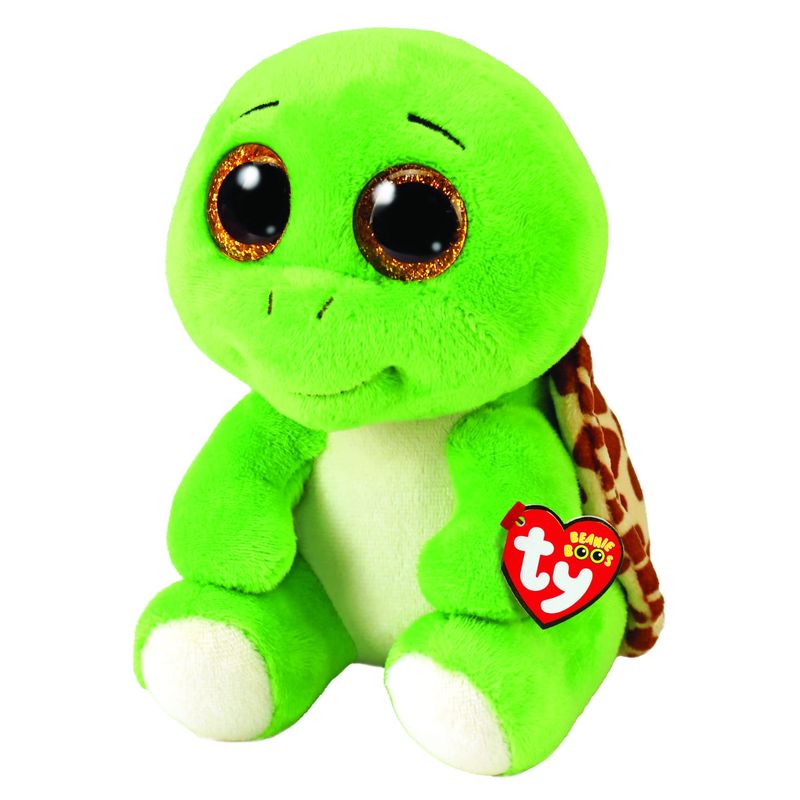 Ty - Beanie Boo's - Soft Toy Turbo The Turtle 15 cm - TY36392, Green ...