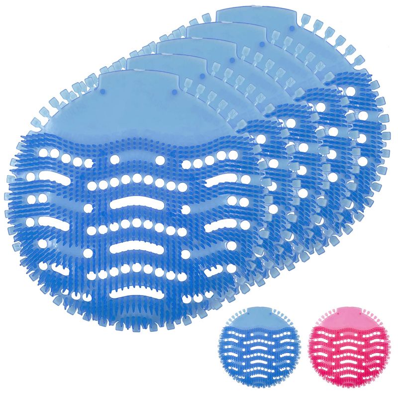 Urinal Screen Splash Mats, Scented Toilet Deodorizer and Urinal Splash ...