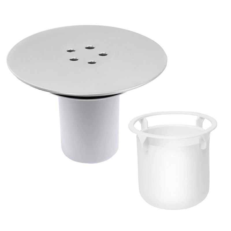 ESMUSSSEIN Shower Trap Replacement, 90mm / 115mm Shower Plughole Cover ...