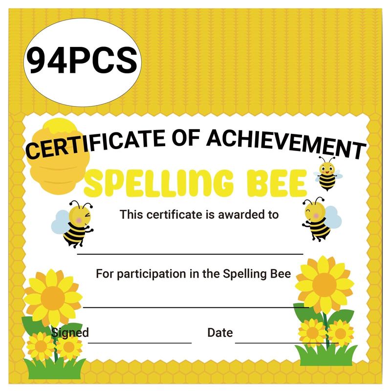 94 Pcs Student of Award Certificates End of School Year Superlatives ...