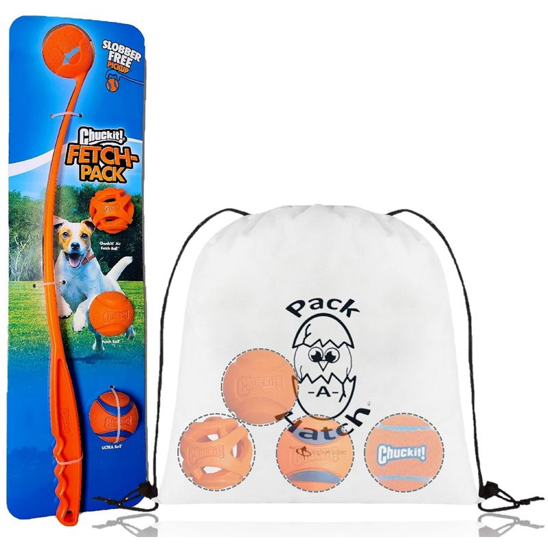 HAO ChunckIt! 26 Inch Medium Sized Classic Ball Launcher Fetch-Pack ...