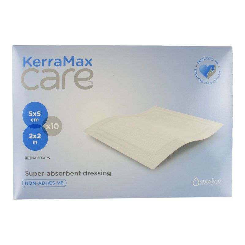 KerraMax Care 2"x2" Super Absorbent Wound Dressing (PRD500-025 ...