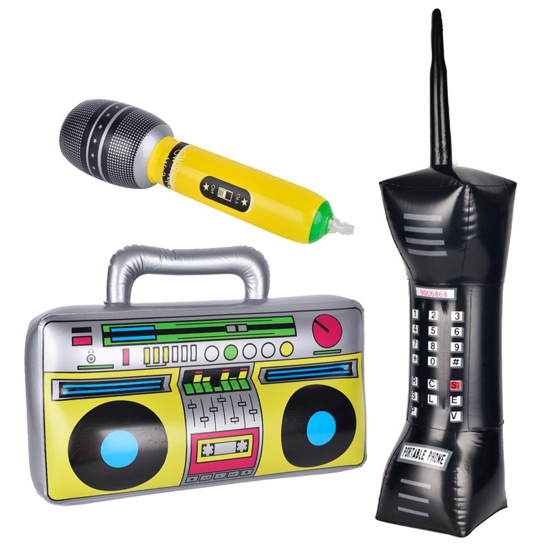 AYRXG Inflatable Boom Box 90s Phone Prop Inflatable Mobile Phones ...