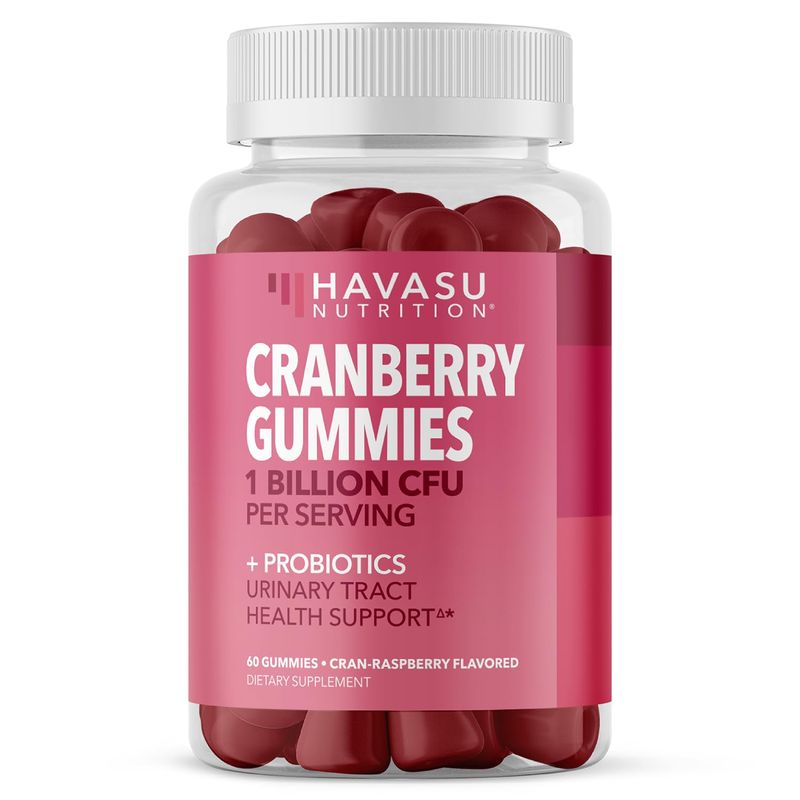 Probiotic Cranberry Gummies For Women - UTI Gummies Vaginal Probiotics ...