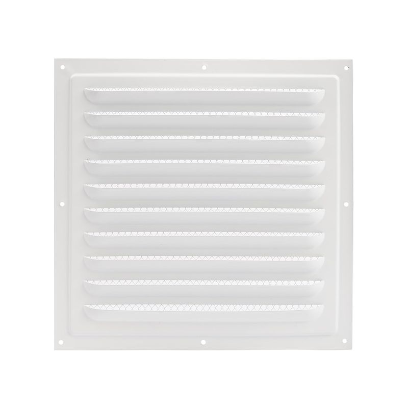 YIEMI Air Vent Cover，300 x 300 mm White Flat Rectangular Air Vent ...