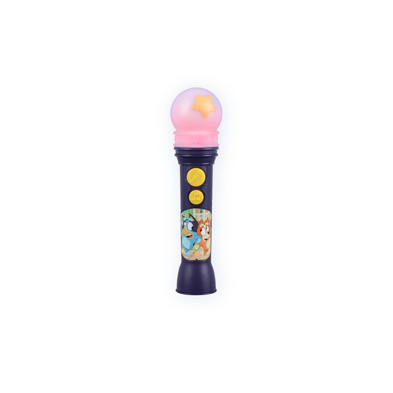 eKids Bluey Microphone Toy for Toddlers, Includes Built-in Music and ...