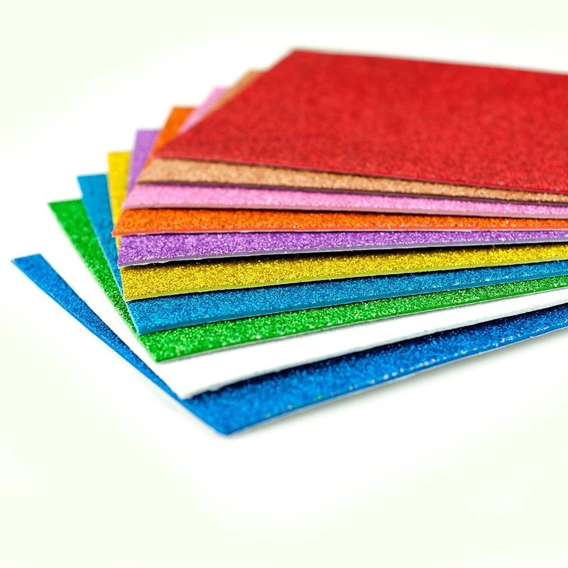 A4 Self Adhesive Craft Foam Sheets EVA Foam Sheets Sticky Foam Sticker ...