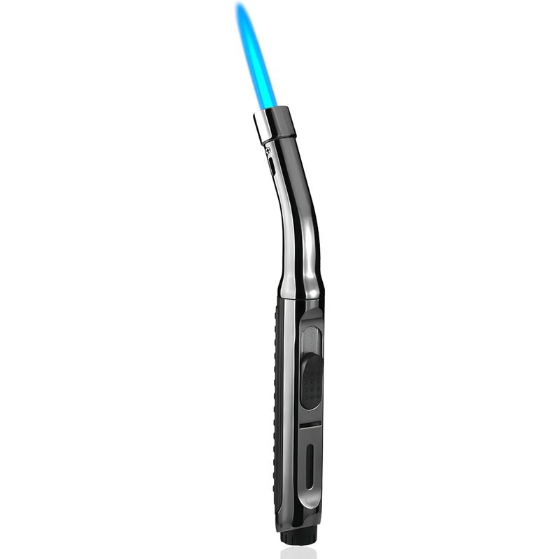 Camping Stick Turbo Fillable Turbo Lighter Injection Type Outdoor Jet ...