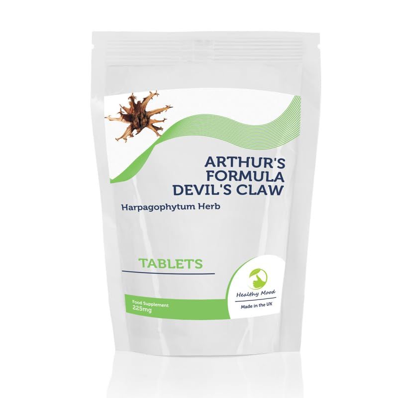 Arthur's Formula DEVIL'S CLAW 225mg – Harpagophytum and Cat’s Claw Herb ...