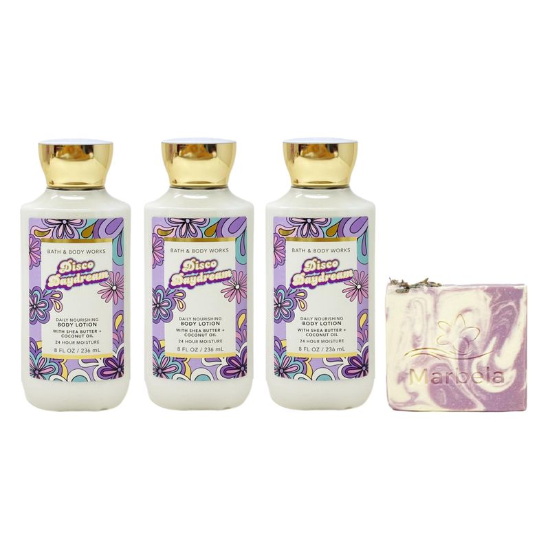 Bath & Body Works Disco Daydream 3 Pack Daily Nourishing Body Lotion ...