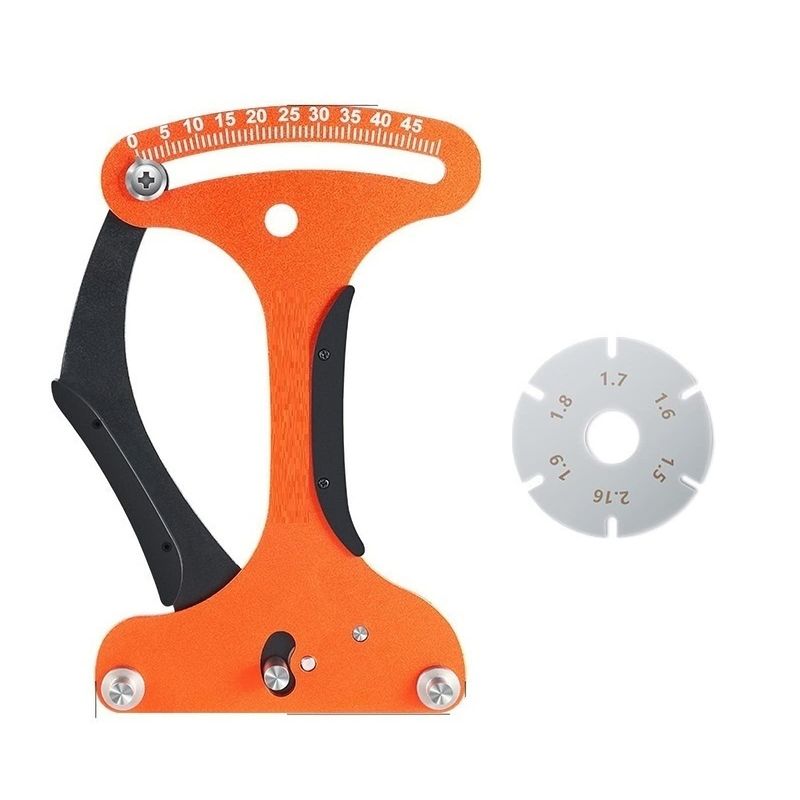 Enajucy Bike Spoke Tension Meter Spoke Wrench, Aluminum Alloy Bicycle ...