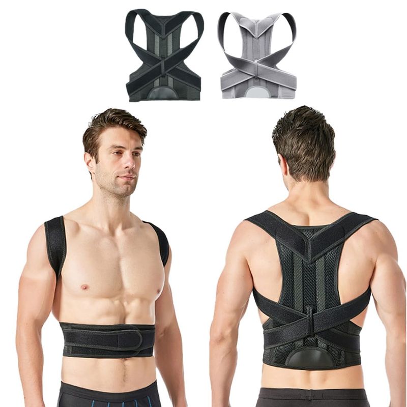 Posture Improvement Belt, Posture Correcting Belt, Stiff Shoulders ...