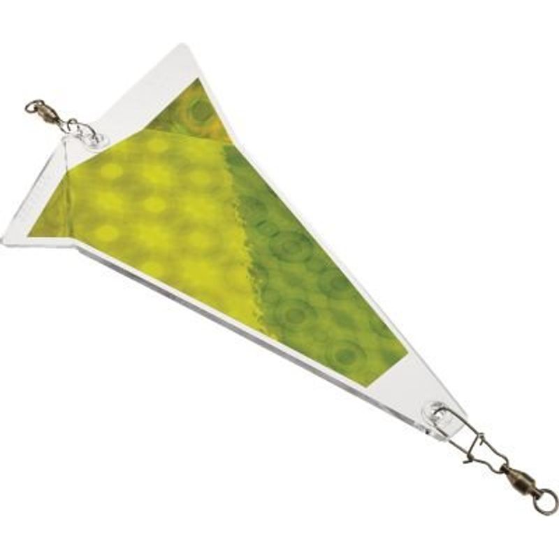 Shortbus Flashers - 8" Triangle Flasher (Chartreuse Twist) - Online ...