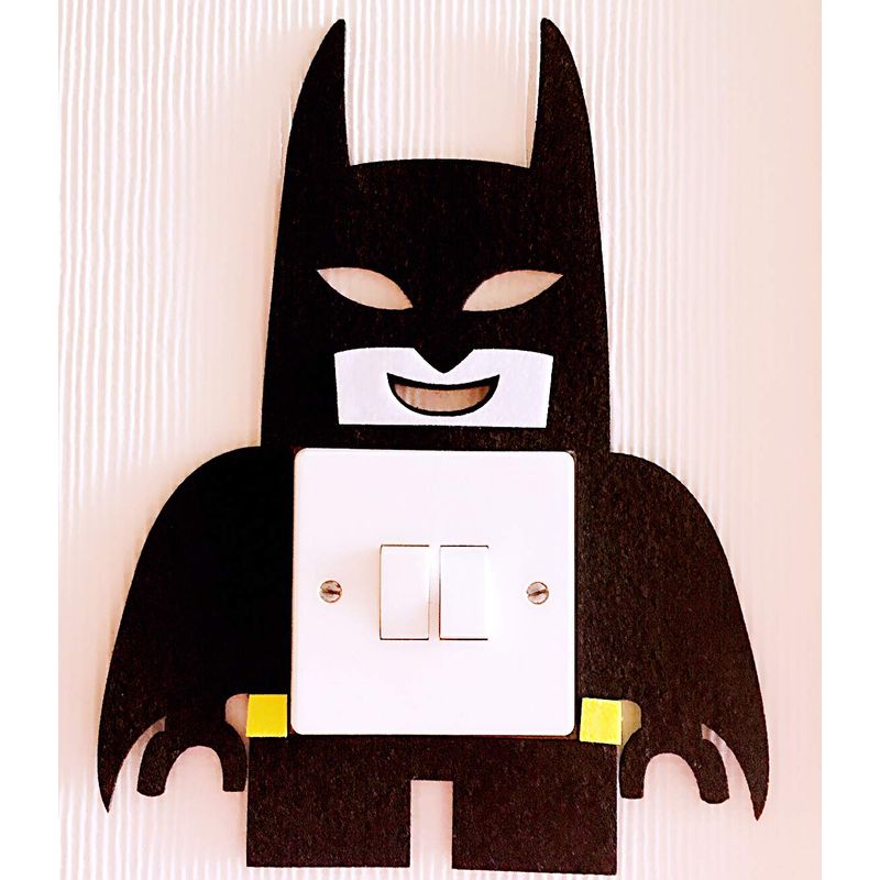 London Golden Swan 3D Lego Batman Light Switch Wall Sticker, Must Have ...