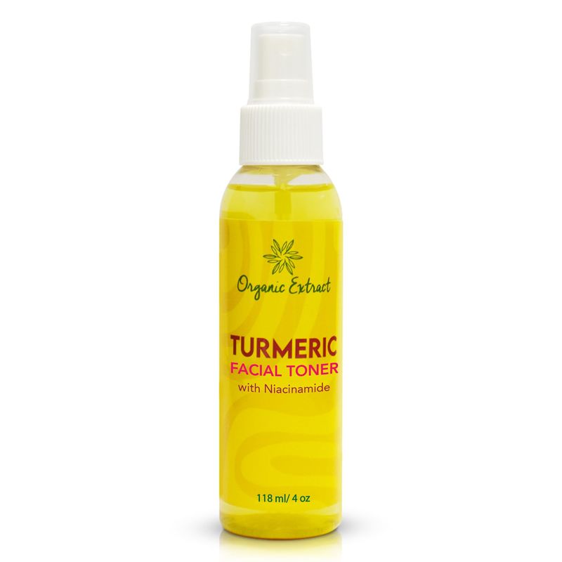 Organic Extract Turmeric Facial Toner - 4 fl oz / 118 ml - Skin ...