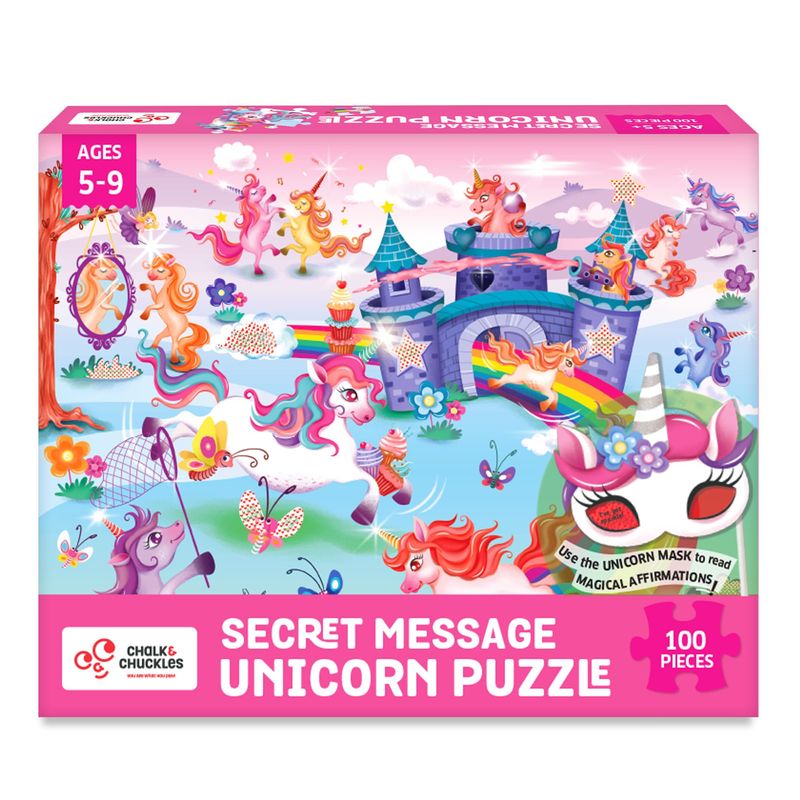 I Love Unicorns 100 Piece Puzzles for Kids Ages 4-8, Gifts for Girls ...