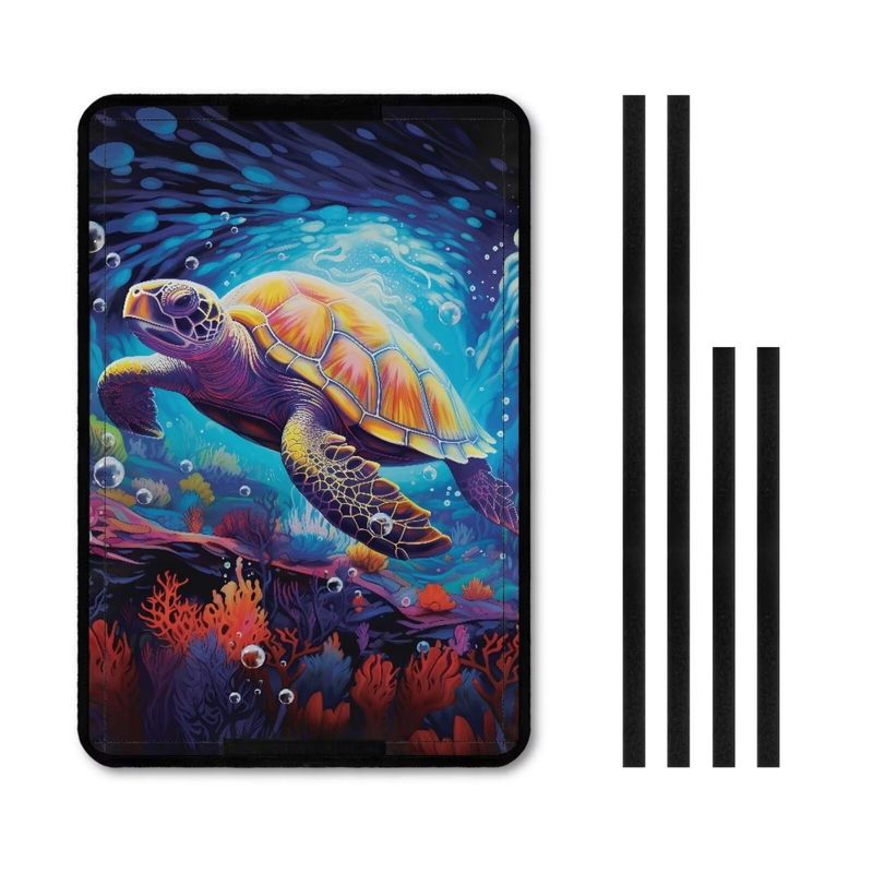 HUISEFOR Sea Turtle RV Door Window Shade Cover,Travel Trailer Door ...