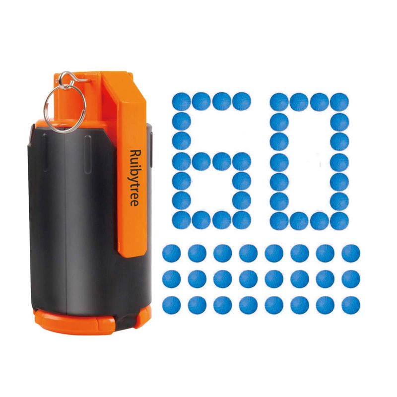 Ruibytree Tactical Plastic Toy Bomb for Nerf CS Nerf Rival Battle Game ...