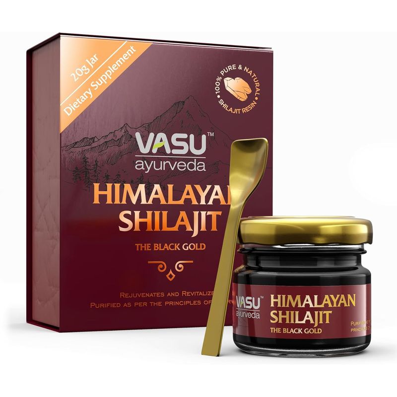 Vasu Ayurveda Highest Potency Lab Tested 100% Natural Himalayan ...