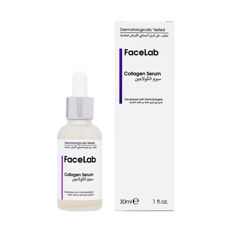 FaceLab Collagen Serum, Anti-Aging Formula, Reduces Wrinkles and ...