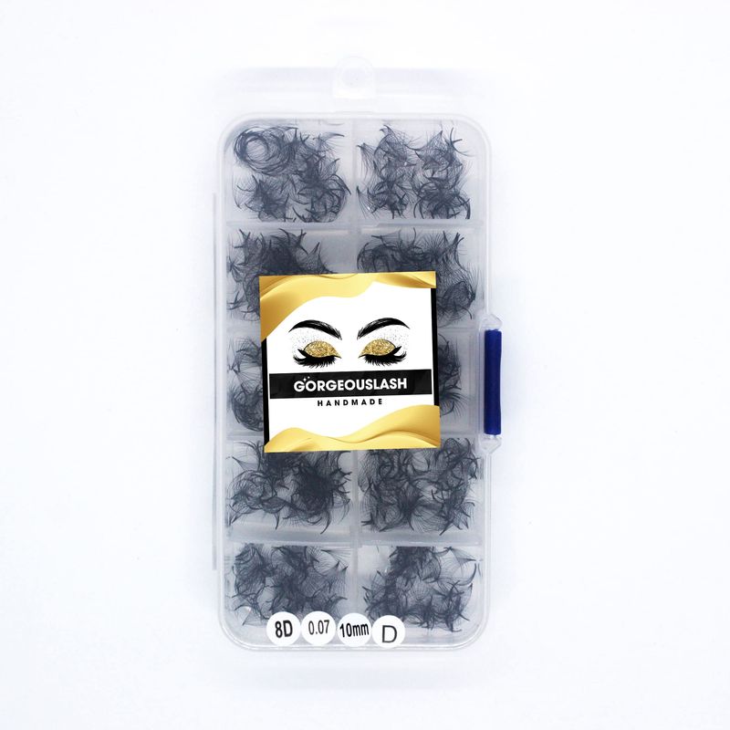 1000 Premade Lash Fans. 10D, 8D, 7D, 6D, 5D, 4D, 3D. Eyelash extensions ...