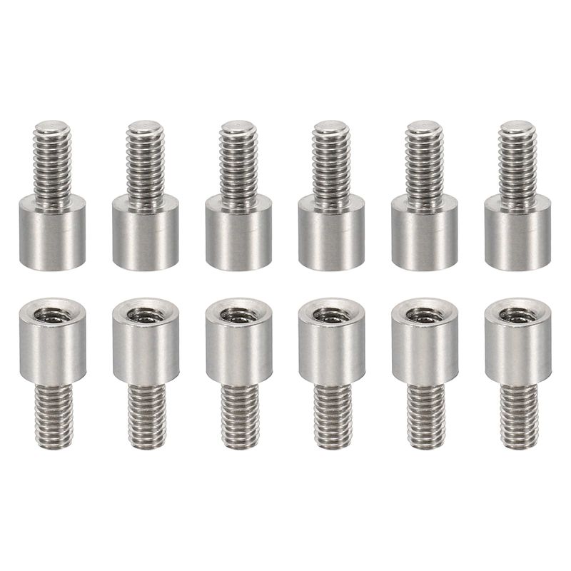 PATIKIL 24pcs M3 Standoffs M3 5+6mm Spacer Standoffs Aluminum Threaded ...