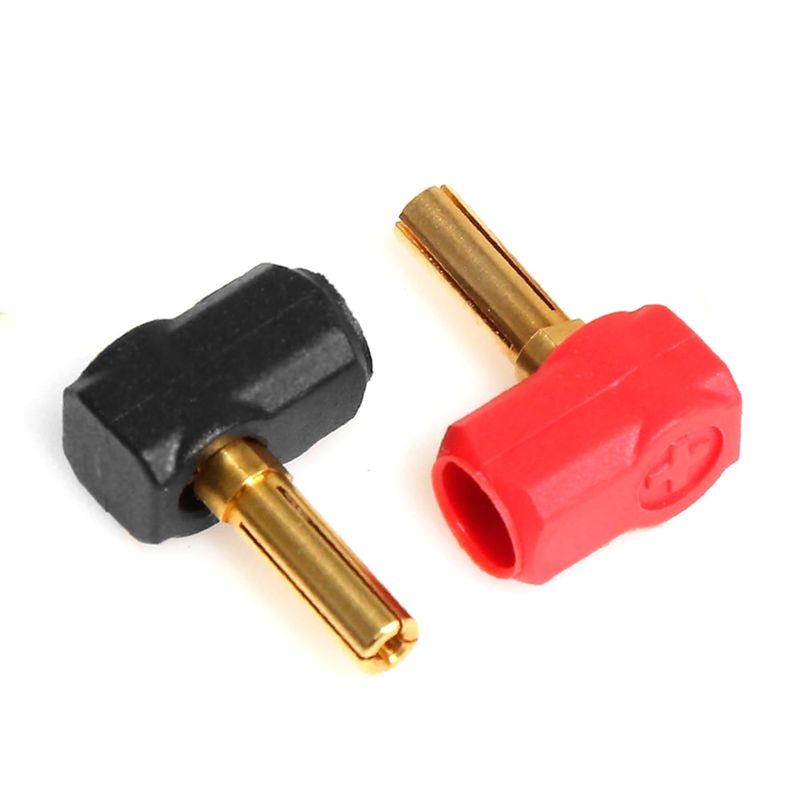 chanjorlin RC Car Battery T Plug Female to 90 Degree 4mm Banana ...