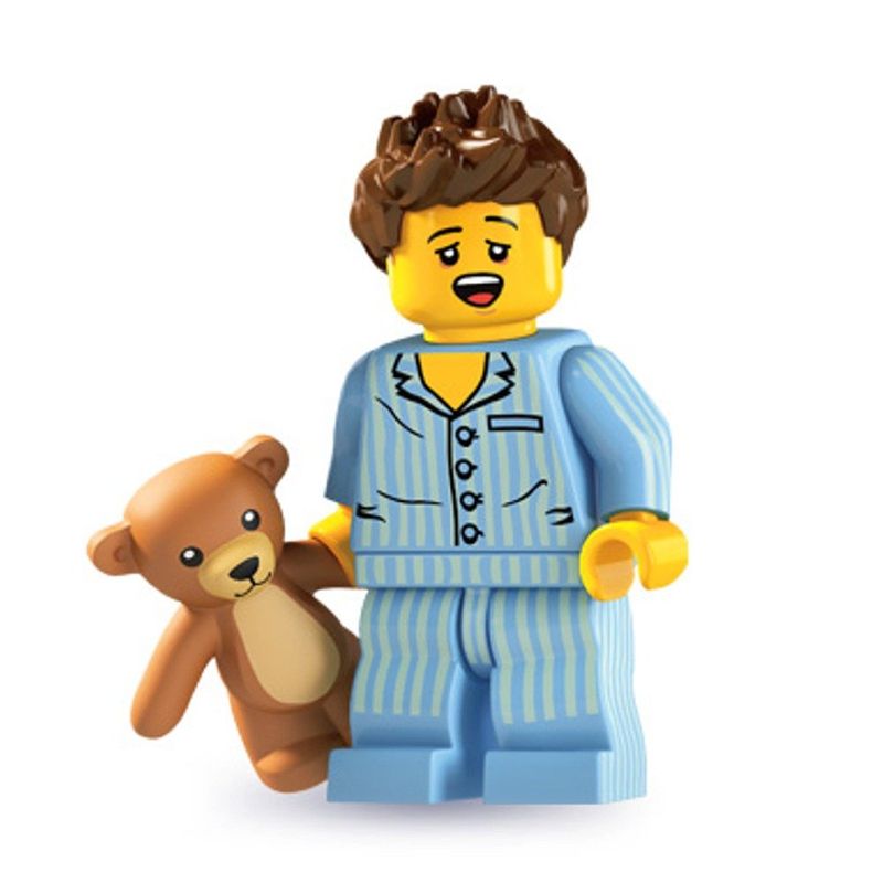 LEGO 8827 Minifigures Series 6 - Minifigure Sleepyhead (Sleepy Head) x1 ...