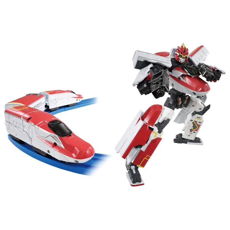 Plarail Shinkansen Transforming Robot Shinkalion Z Shinkalion Z E6 Komachi Red - Online ...