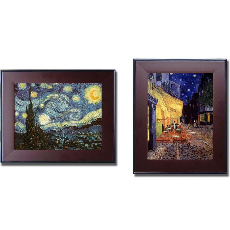 Artistic Home Gallery Starry Night Collection by Vincent Van Gogh 2-pc ...