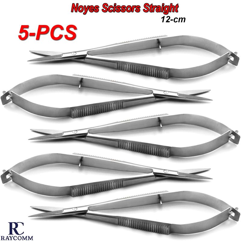 Micro Scissors Spring Action Microsurgery Ophthalmic Surgical Suturing ...