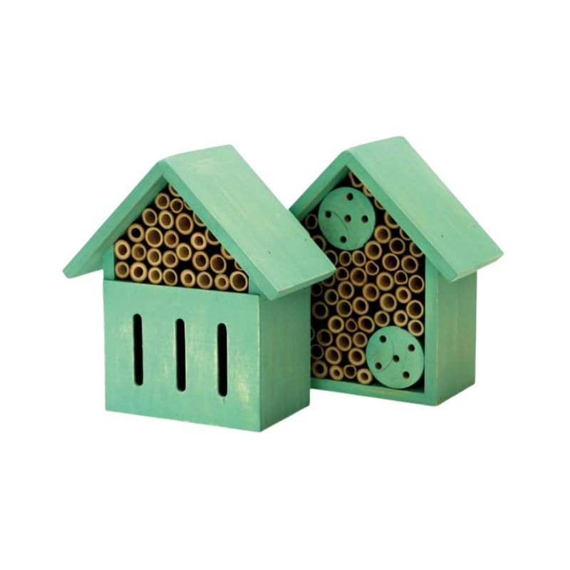 AAMEN Insect House, Eco-Friendly Bug-House for Bees, Butterflies, Green ...