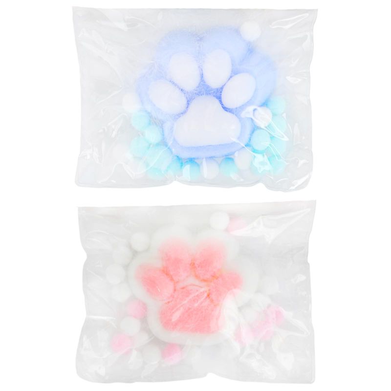 SOTOGO 2 Pieces Cat Squeeze Toys Stress Relief Squishies Animal Fidget ...