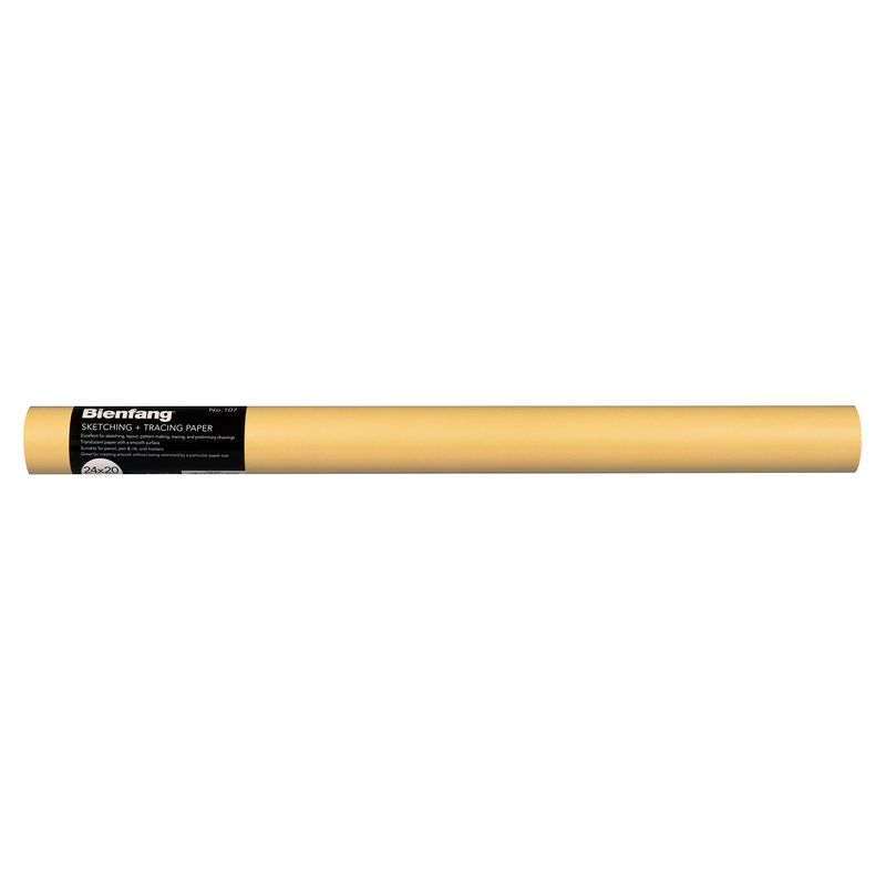 Bienfang Sketching & Tracing Paper Roll, Canary Yellow, 24 Inches x 20 ...