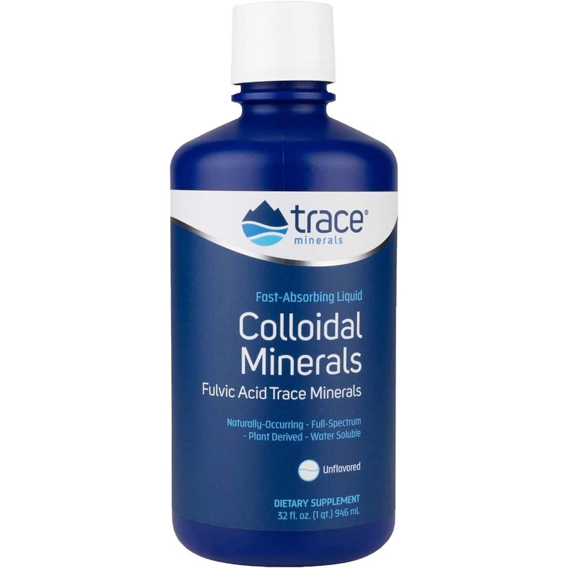 Trace Minerals Colloidal Minerals Liquid Supplements | Colloidal ...