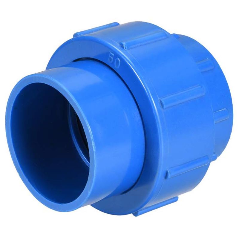 TOP-VIGOR 1Pcs PVC Pipe Fitting, 50mm Pipe Plumbing Fittings Union ...