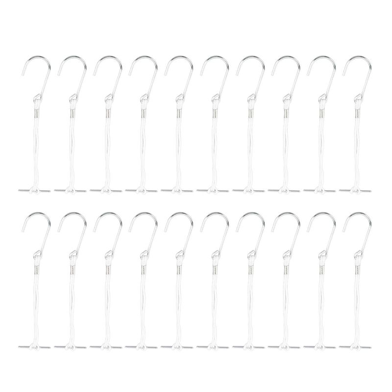 Pack of 20 pattern hooks, 260 mm robust metal pattern hangers, sewing ...