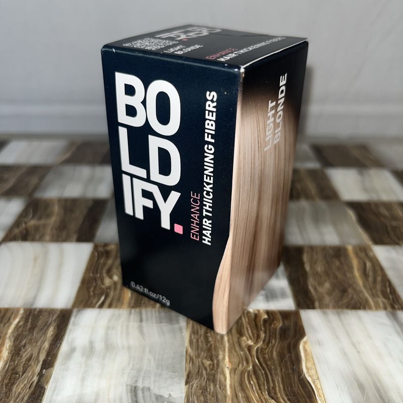 Boldify Enhance Hair Thickening Fibers - Light Blonde - 0.42 oz - Ex: 2 ...