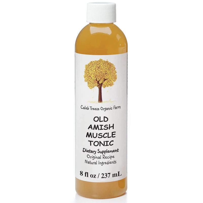 Caleb Treeze Old Amish Muscle Tonic (Formerly: Stops Leg & Foot Cramps ...