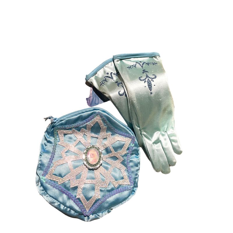 Elsa purse and gloves Set Dress Up Costume accessory set for Girls ...