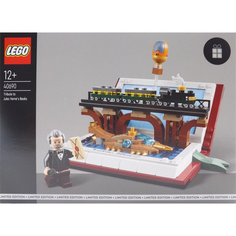 Lego Tribute to Jules Verne's Books Set 40690, Creator Imagination ...