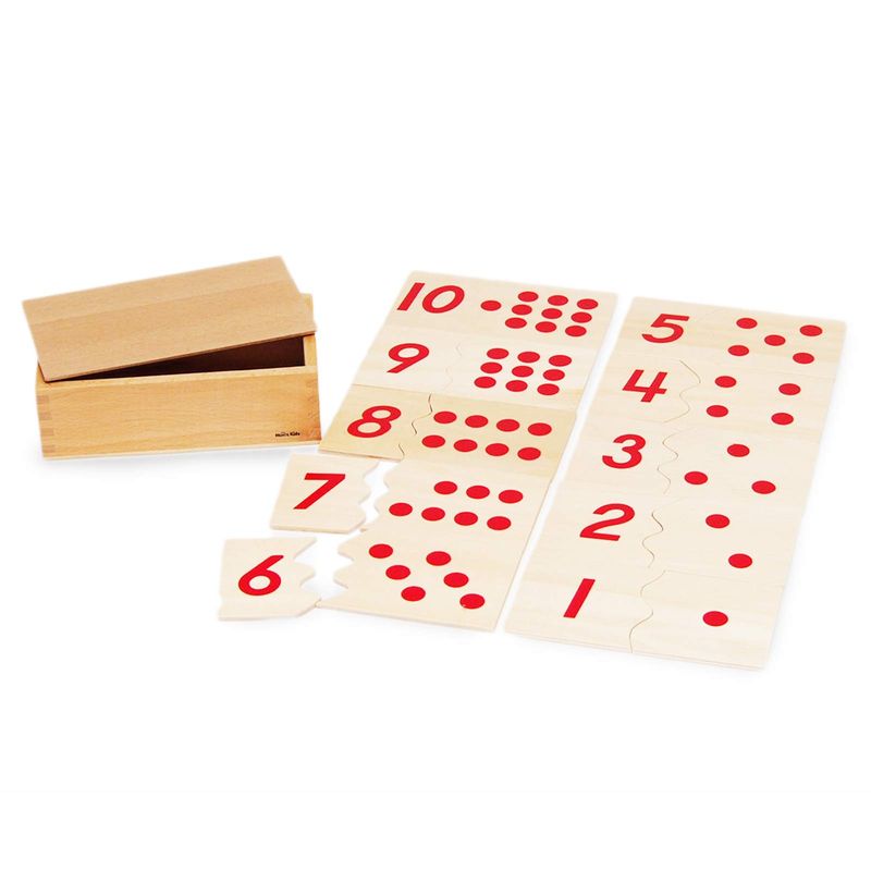Montessori Teaching Tools - Number Combination Puzzle - Montessori ...