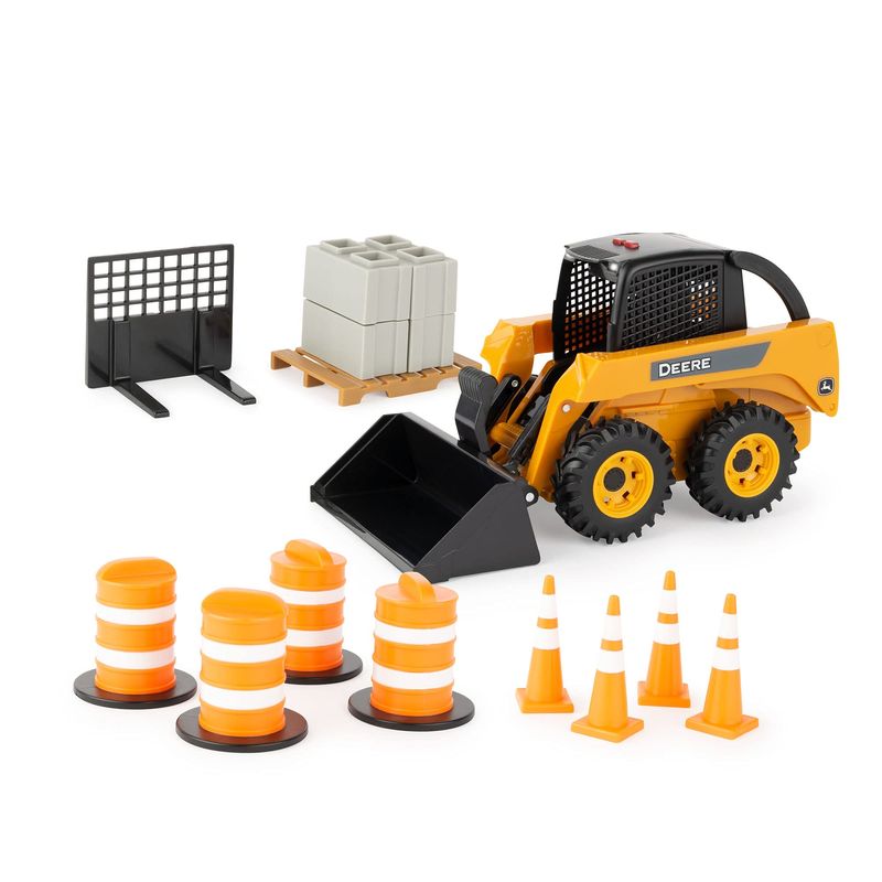 ERTL Big Farm John Deere Skid Steer Set - 1:16 Scale - Construction ...