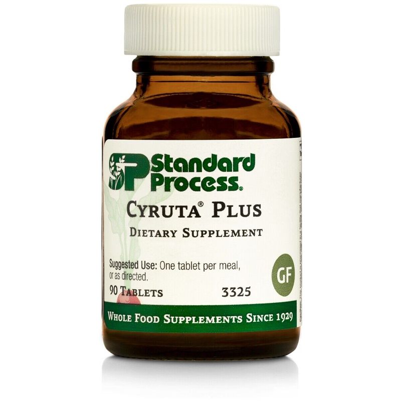 Standard Process Cyruta Plus Whole Food Cholesterol Supplements, 90 ...
