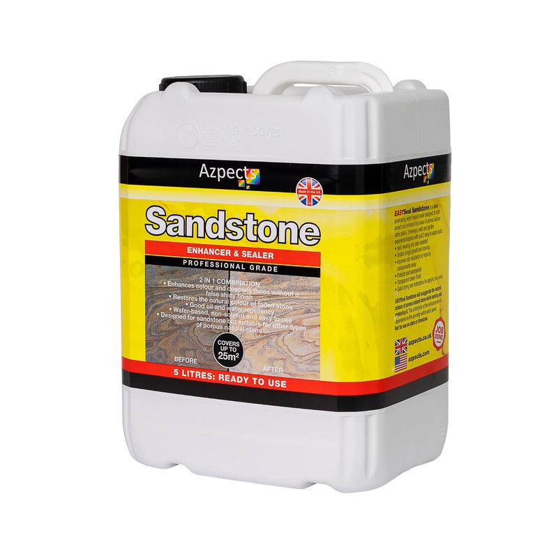 EASYSeal - 2-in-1 Sandstone Sealer & Enhancer. Colour Protector for ...