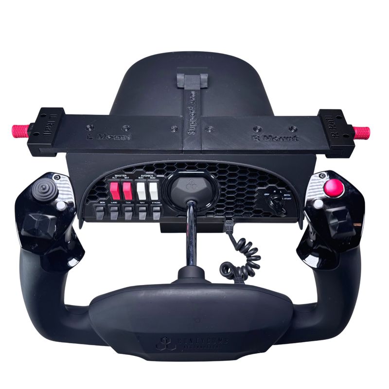 Bracket-Free Mount for Honeycomb Alpha or Bravo / MSFS X-Plane ...