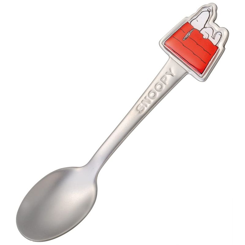 Skater DSS1C-A Snoopy Stainless Steel Spoon, Children's Die-Cut Spoon ...