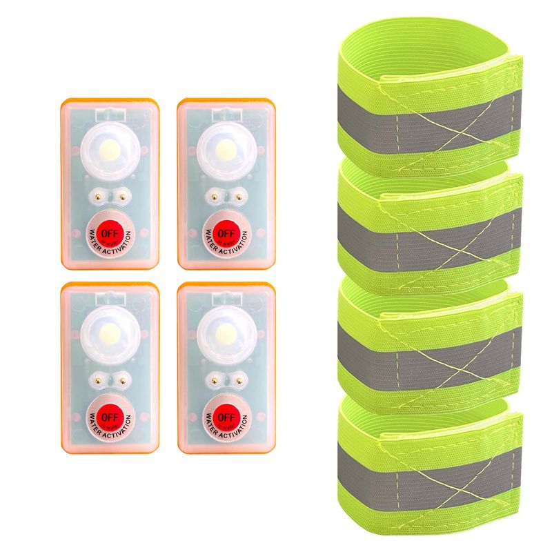 WICKED Life Jacket LED Strobe Light for Emergency Overboard Survival ...